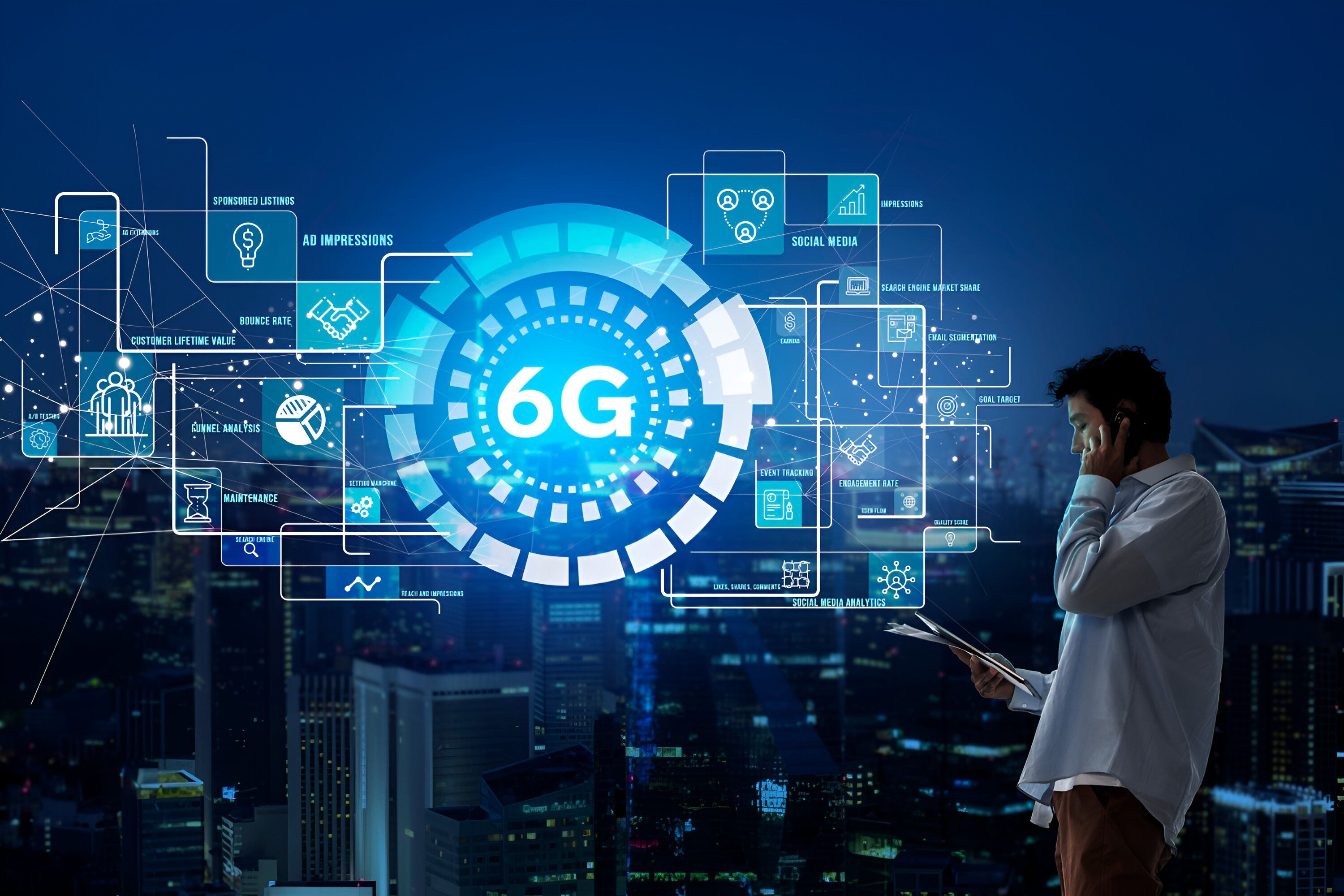 Когда появится 6G? Будущее и эволюция беспроводных сетей за 2025 - Yesim
