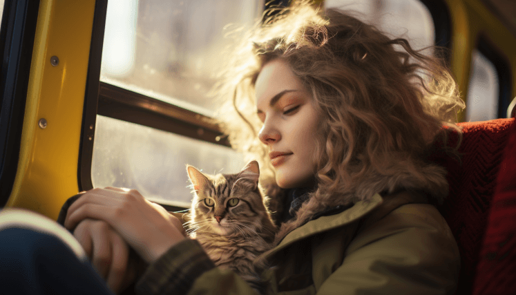 How to travel with a cat: 5 rules - Yesim