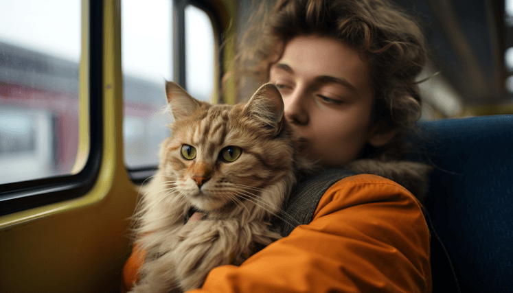 How to travel with a cat: 5 rules - Yesim